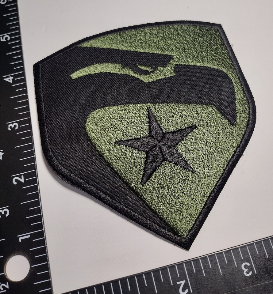 GI Joe Patch Fully Embroid. Gl Eagle Iron-on ie. General Hawk Fast ...