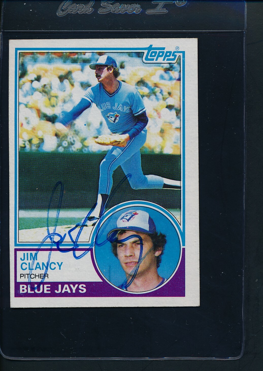 1983 Topps #345 Jim Clancy Blue Jays Signed Auto *40779 | eBay