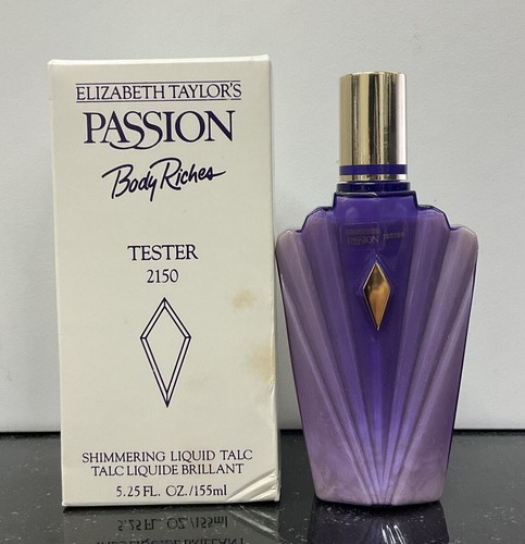 ELIZABETH TAYLOR'S PASSION BODY RICHES SHIMMERING LIQUID TALC 5.25 FL ...