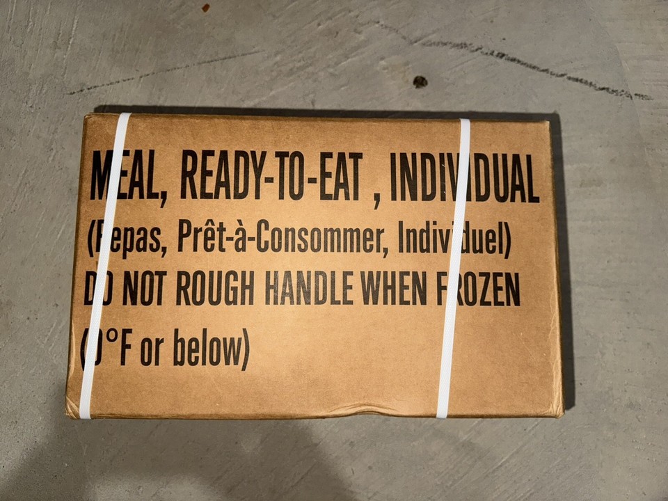 MRE U.S. Military Meals Case A Menus 1-12 MRE 12 Ready to Eat Meals | eBay