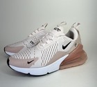 Nike Air Max 270 Light Soft Pink White Black AH6789-604 Women's Size 6. ...