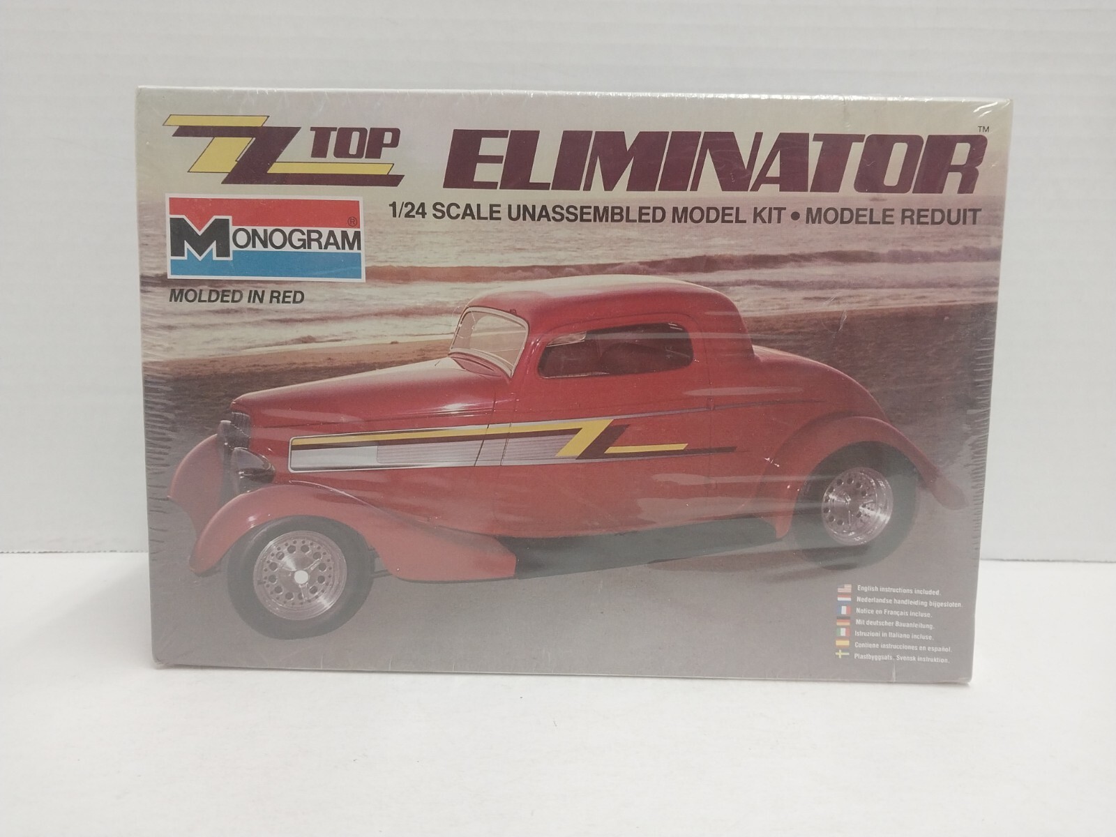 MONOGRAM ZZ TOP ELIMINATOR Ford 1933 3 Window Coupe Model Kit 1:24 ...