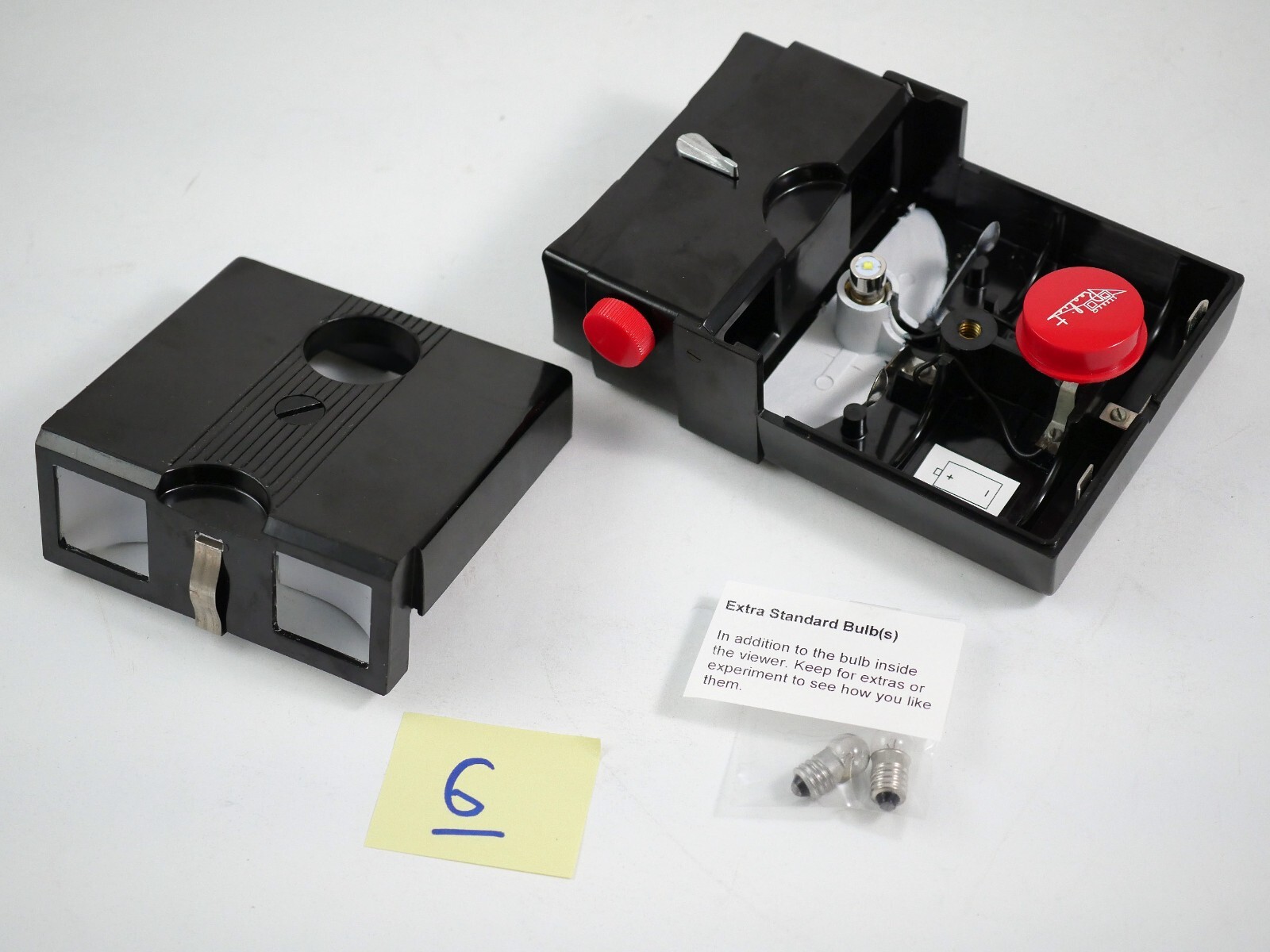 Stereo Realist red button slide viewer 3D slides - w/ LED bulb serviced ...