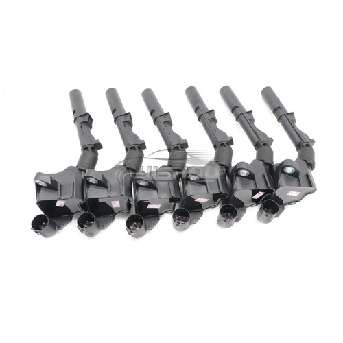 6PCS Ignition Coil & Spark Plug For Mercedes-Benz E400 C400 CLS400 ...