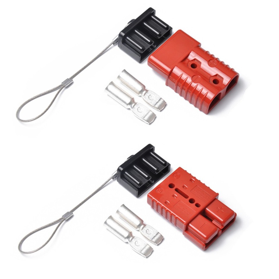 2 PCS Electrical Cable Connector Connectors Plug Exterior 175A 600V ...