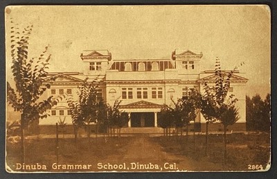 Dinuba Grammar School Dinuba California Postcard Posted 1912 | eBay ...