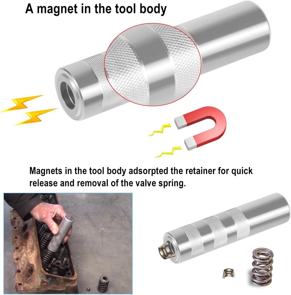 36200 Valve Keeper Remover and Installer Tool Kits for Valve Stems 5/16 ...
