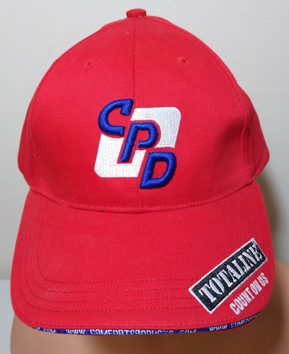 CPD Totaline HVAC Comfort Products Adjustable Hat Cap Red New | eBay