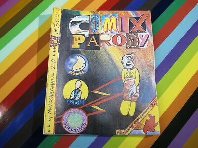 vtg underground comic Comix Parody #3 Rantt Bob Wire 1985 | eBay