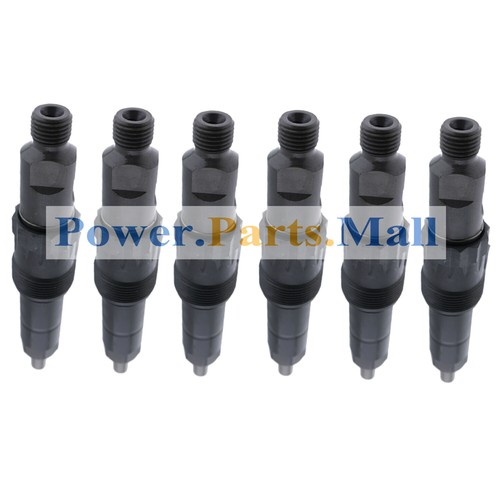 6 PC Fuel injector AR74665 Fit For John Deere 4050 4240 4250 4430 4400 ...