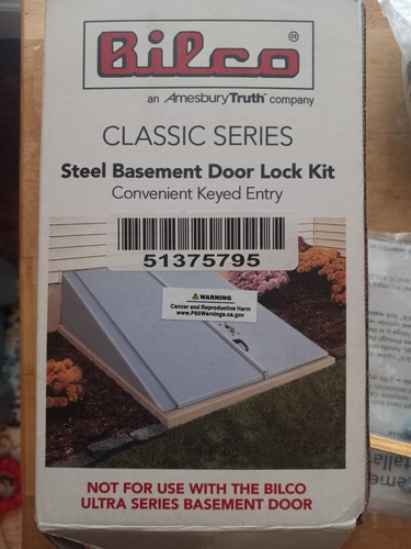 Bilco Classic Series Steel Basement Door Keyed Lock Kit | eBay