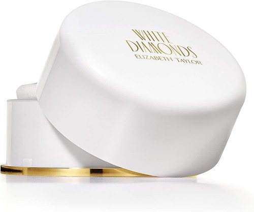 White Diamonds Perfumed Body Powder With Puff 2.6 Oz/ 75 G 77 ml Pack ...