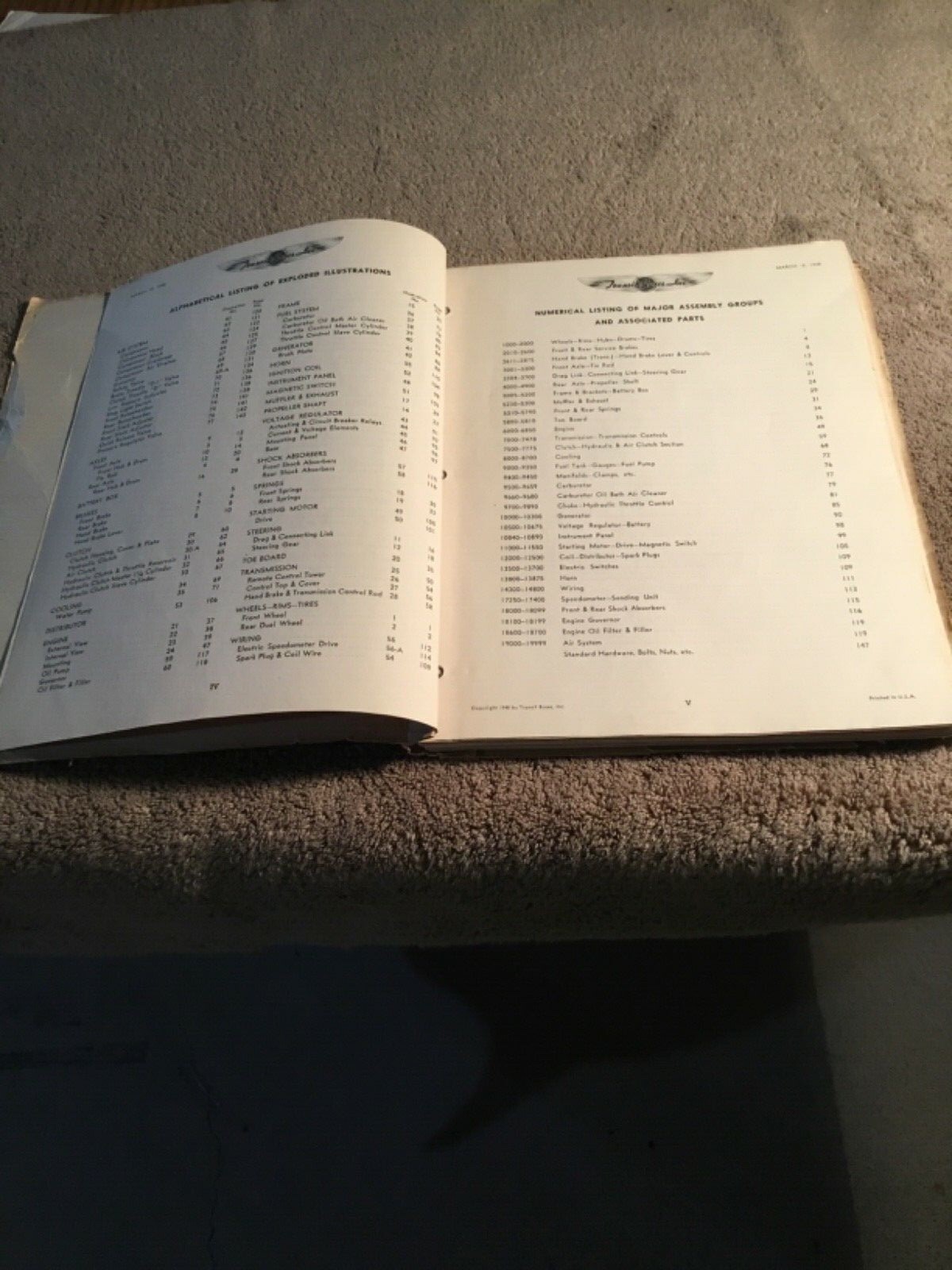 1948 1949 1950 1951 1952 TRANSIT BUS PARTS CATALOG MODEL 81 | eBay