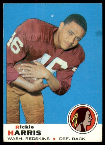 1969 Topps Football Rickie Harris (B) Washington Redskins #23 | eBay