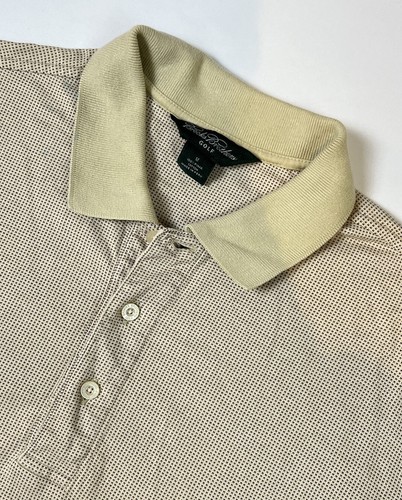 Brooks Brothers Golf Men’s Medium Beige Tan Polo Shirt Pima Cotton ...