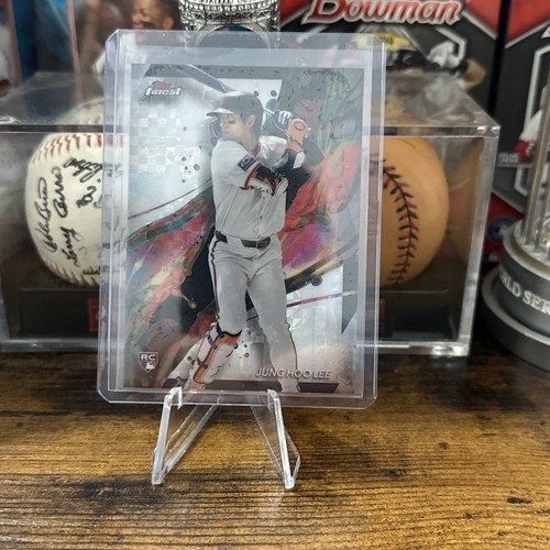 2024 Topps Finest Jung Hoo Lee RC #44 Common Checkerboard Refractor ...