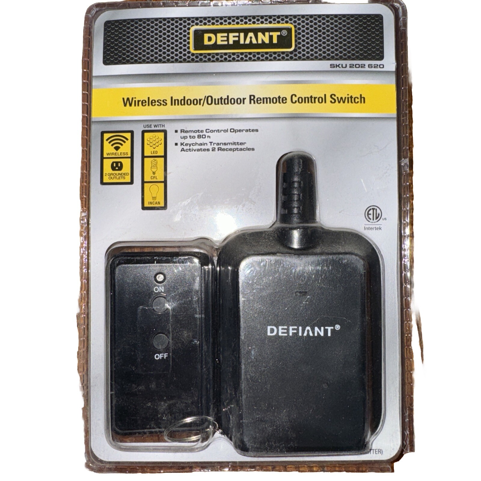 Defiant Wireless Indoor/Outdoor Remote Control Switch w 2 Outlets | eBay