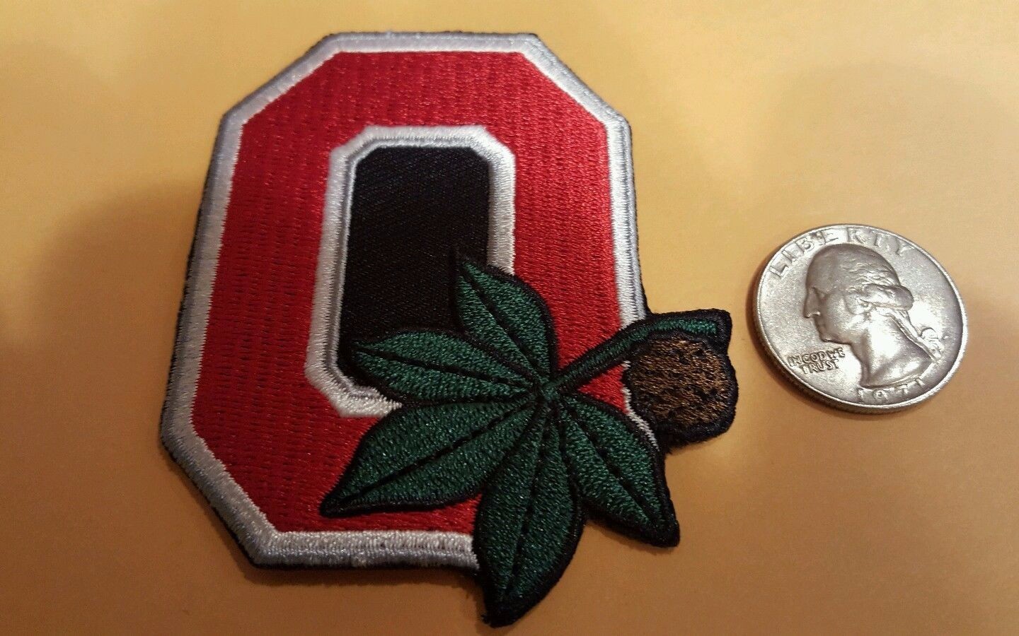 (2) OSU The Ohio State Buckeyes Vintage Embroidered Iron On Patch lot 3 ...