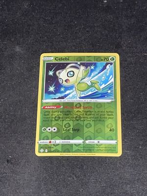 Pokemon - Shining Fates - Celebi - Rare Reverse Holo - 003/072 - NM/M ...