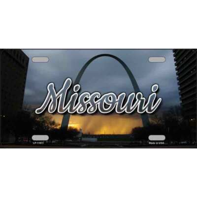 Missouri Gateway Arch State License Plate Tag LP-11611 | eBay
