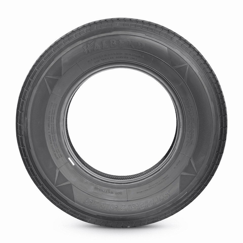 Set Of 4 ST 225/75R15 Trailer Tires Radial 10PR 225/75/15 Load Range E ...