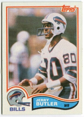 1982 Topps #24 Jerry Butler Buffalo Bills | eBay