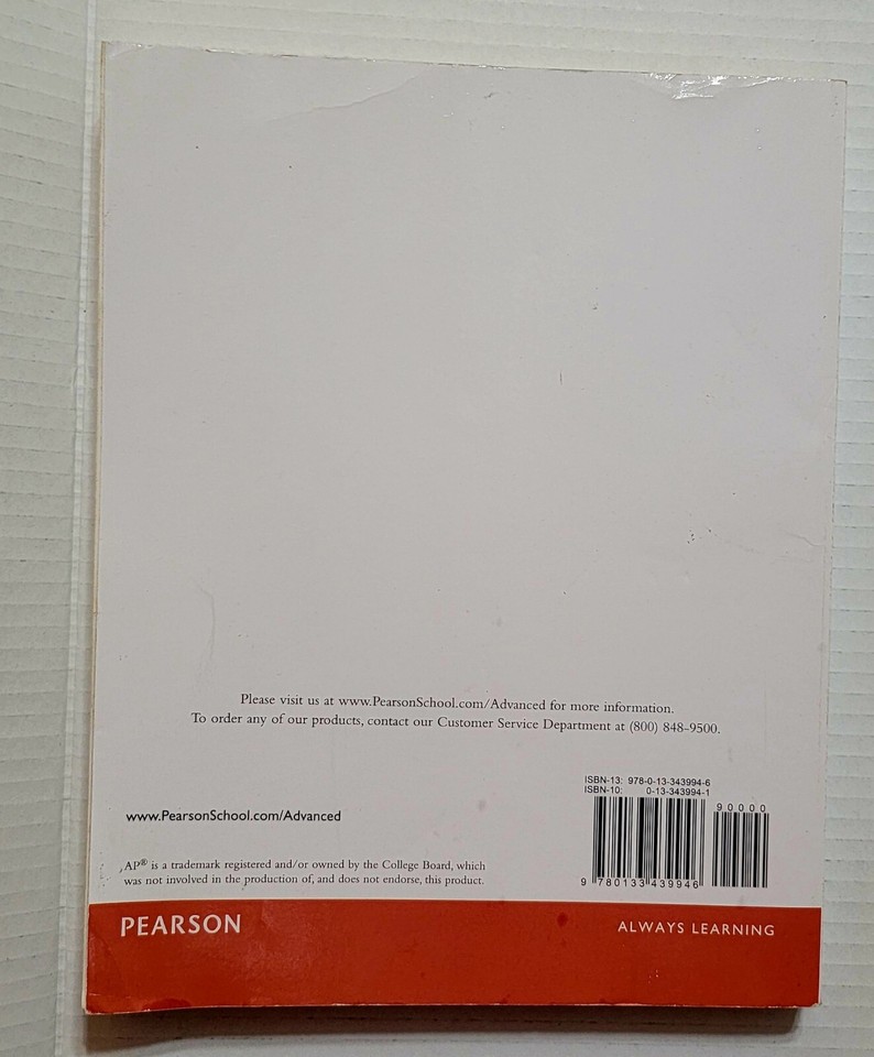 Pearson Study Guide World Civilzation The Global Experience AP Edition ...