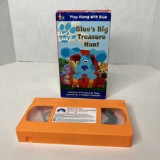 Blues Clues - Blues Big Treasure Hunt (VHS, 1999) for sale online | eBay