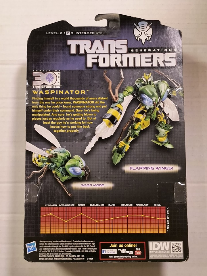 Transformers Generations: Thrilling 30 Deluxe Predacon Waspinator 2013 ...