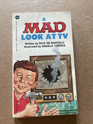 A Mad Look at TV (Warner Books, July 1974) Good BARGAIN shipping ...