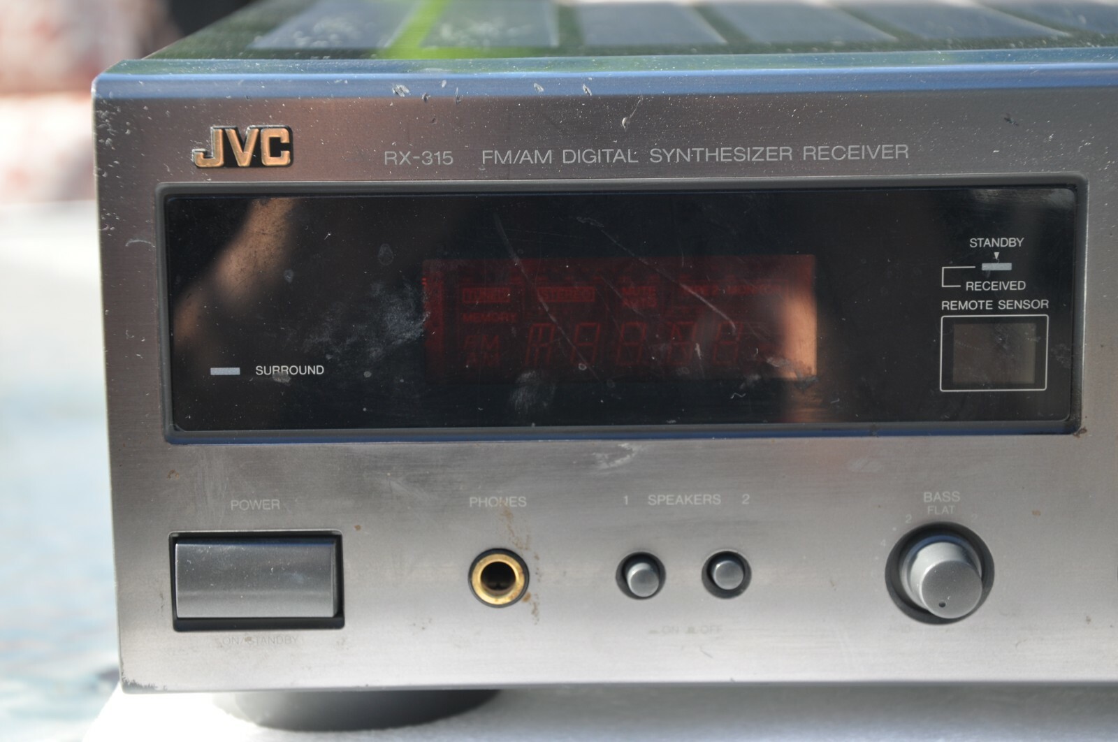 Vintage JVC RX-315TN FM/AM Digital Synthesizer Stereo Receiver No ...