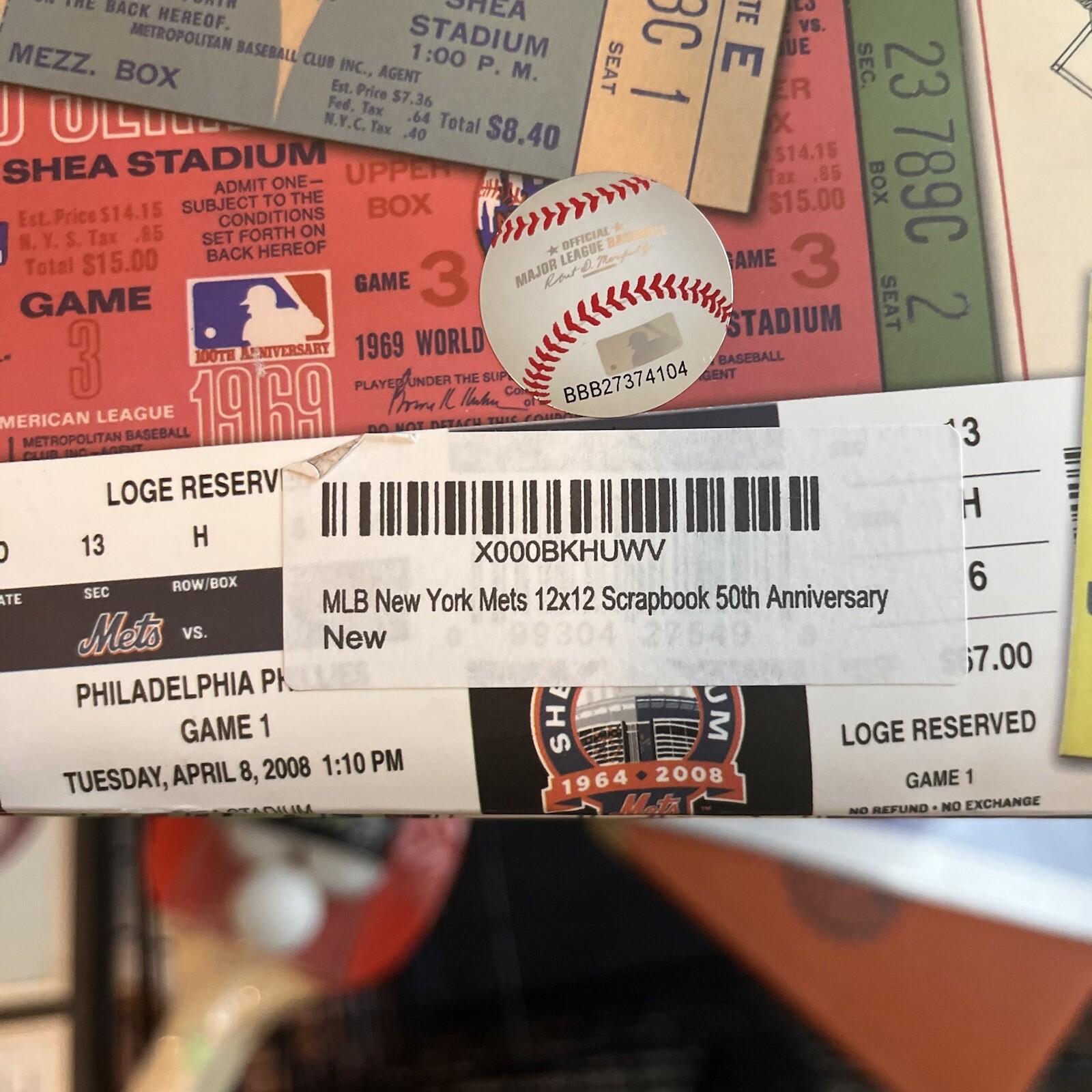 “ONLY 1 Exists” 50th Anniversary New York Mets Scrapbook RARE🔥🔥🔥 | eBay