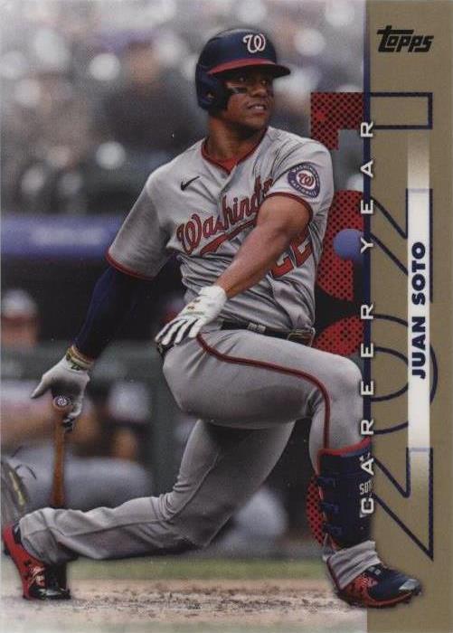 2022 Topps UK Edition - Career Year Gold #CY-2 Juan Soto /25 for sale ...
