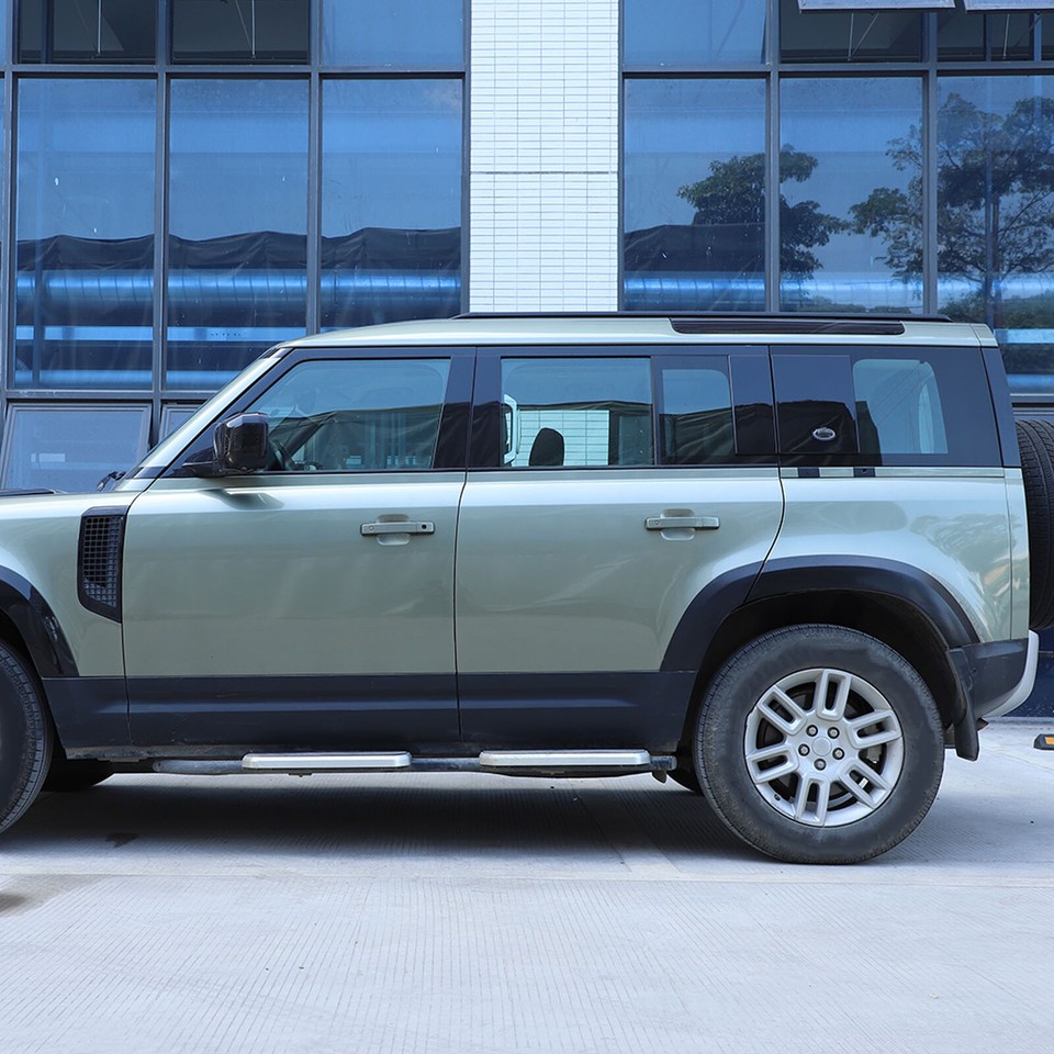 Glossy Black Rear Side Window Cover Panel Trim For LAND ROVER DEFENDER ...