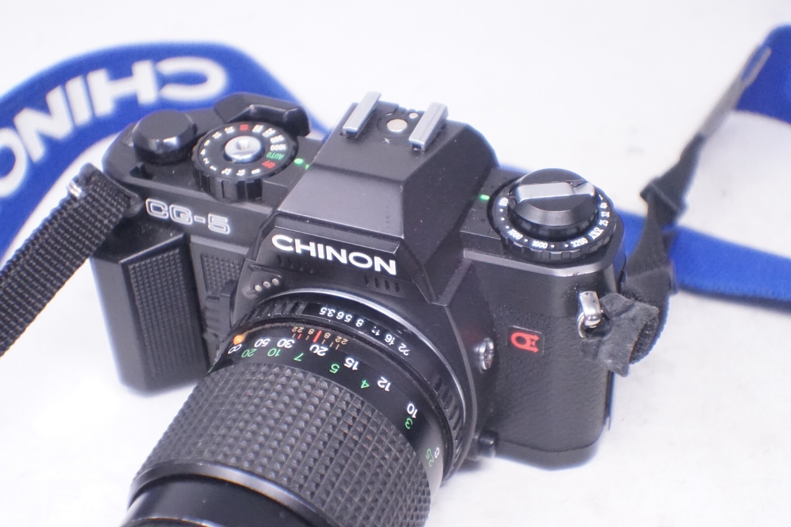 Vintage Chinon CG-5, 35mm SLR Camera with Petri 135mm prime lens ...