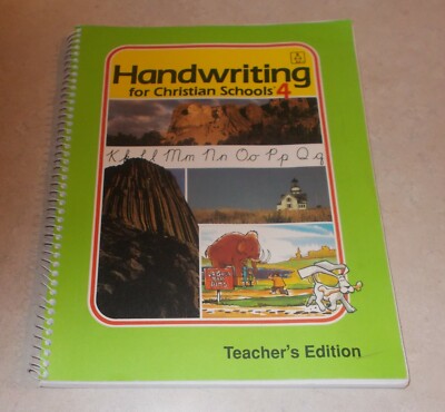 BJU Handwriting for Christian Schools 4 Teacher's Edition | eBay