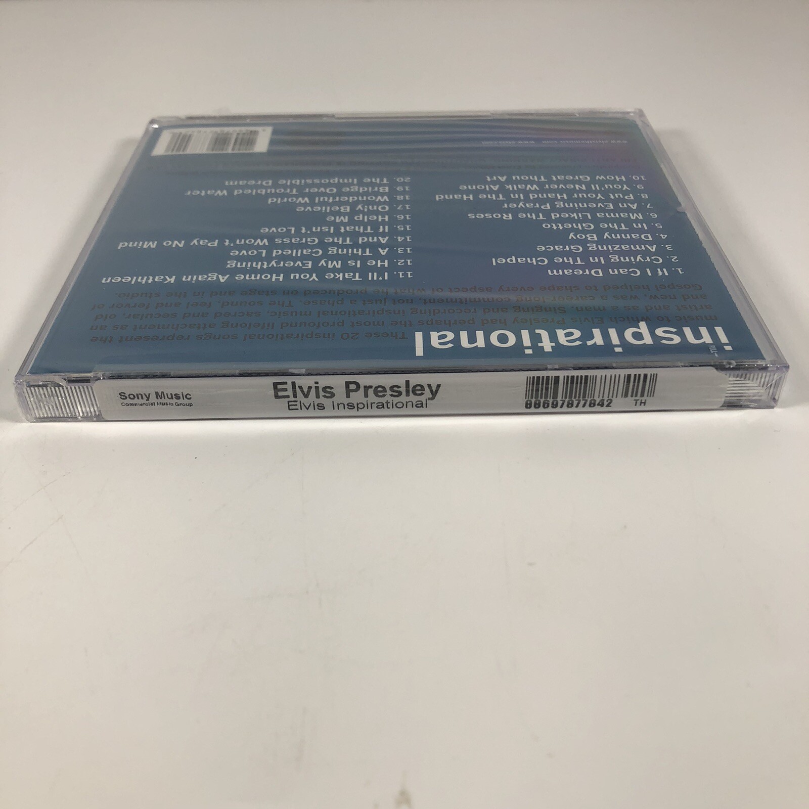 Elvis Presley Inspirational CD New Sealed With 20 Tracks 828767743424| eBay