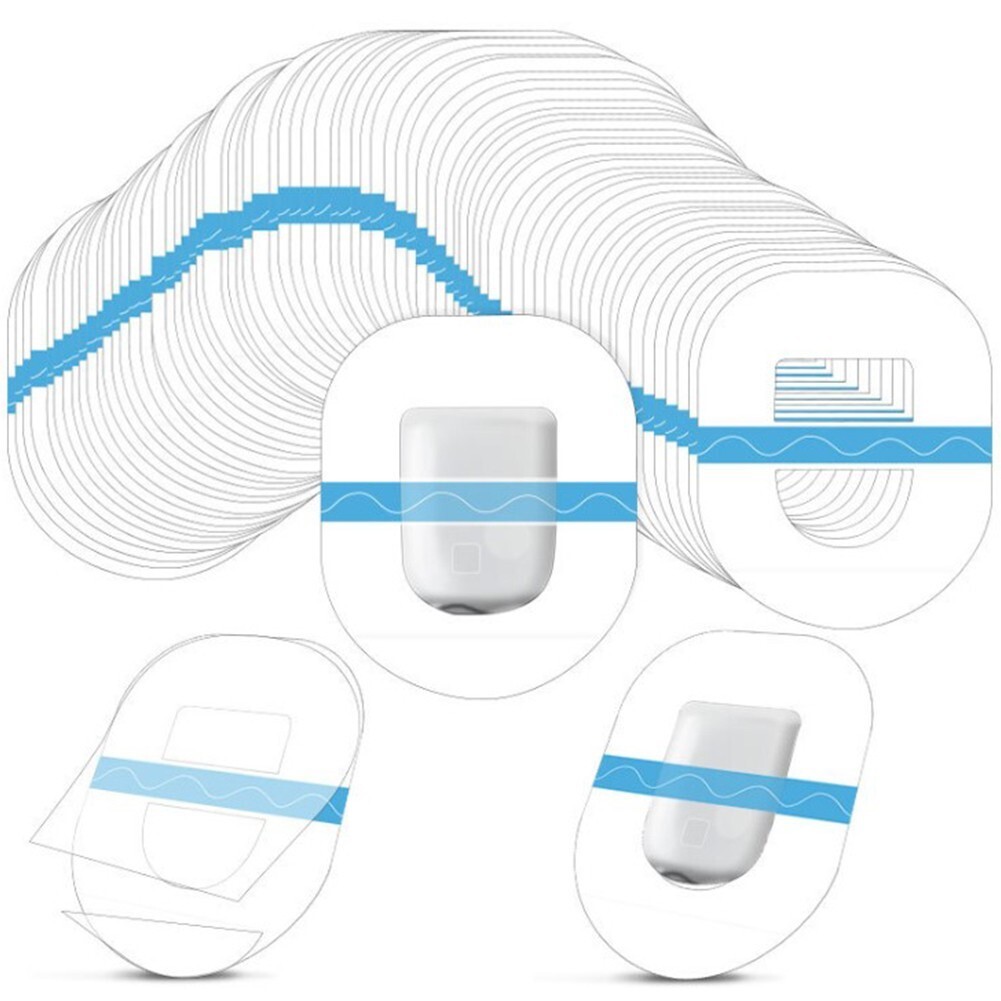 10 Blood Glucose Monitoring Patch Adhesive Stickers Safe and ...