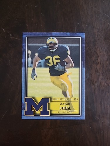 2002 TK Legacy Aaron Shea #L29 Michigan Wolverines | eBay