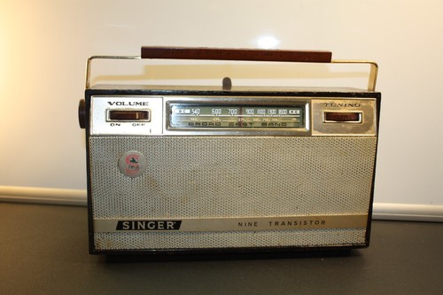Vintage Singer Radio | eBay
