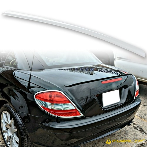 Fyralip Y22 Painted 960 White Trunk Lip Spoiler For Mercedes-Benz SLK ...