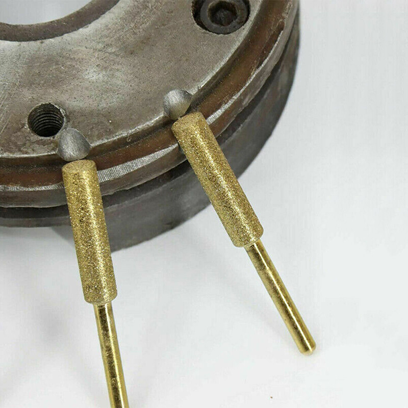 12pcs 4mm Diamond Grinder Stone Chainsaw Sharpener Grinding Head Drill ...