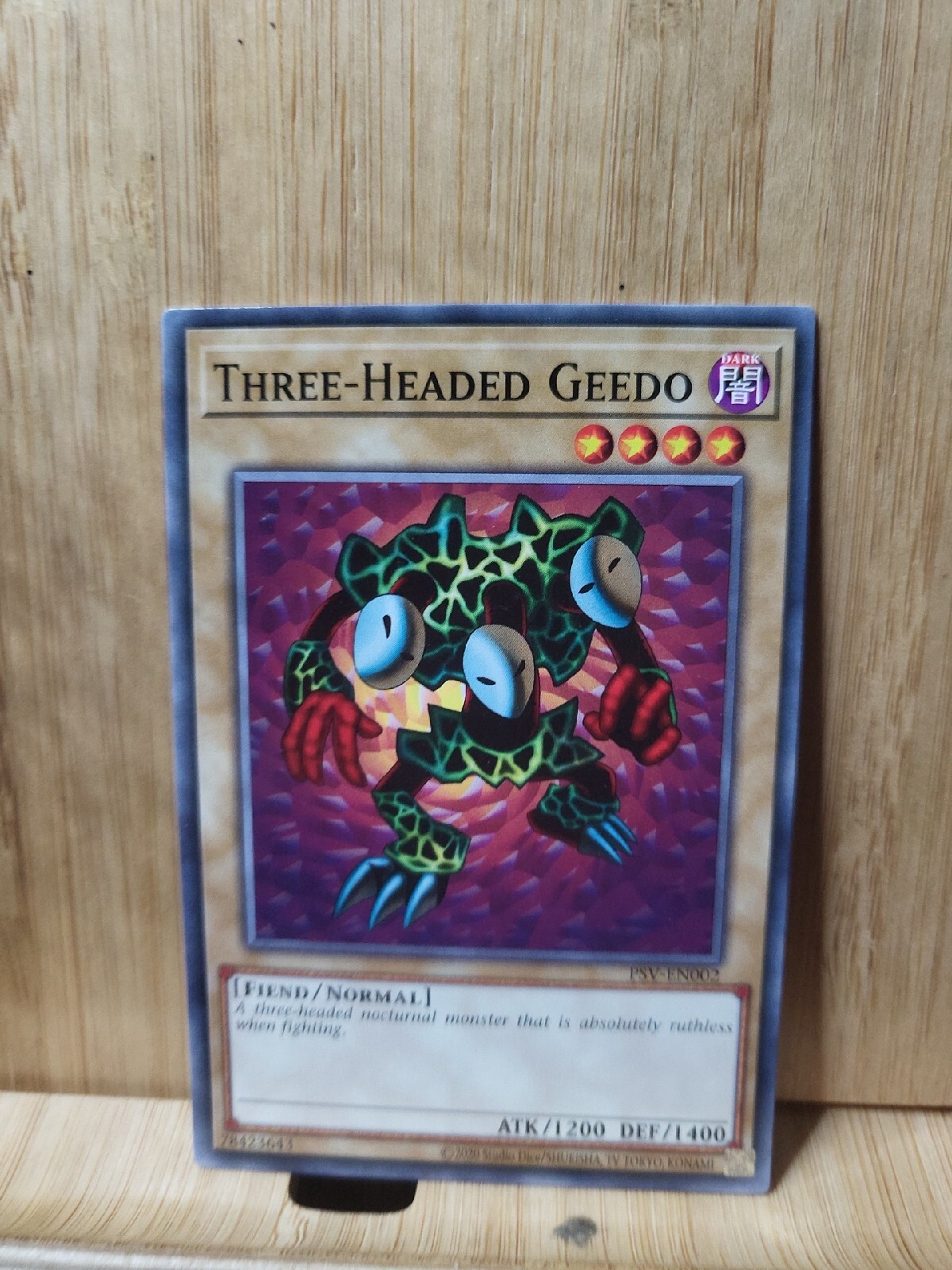 Yu-Gi-Oh!🏆Three-Headed Geedo🏆COMMON Card | eBay