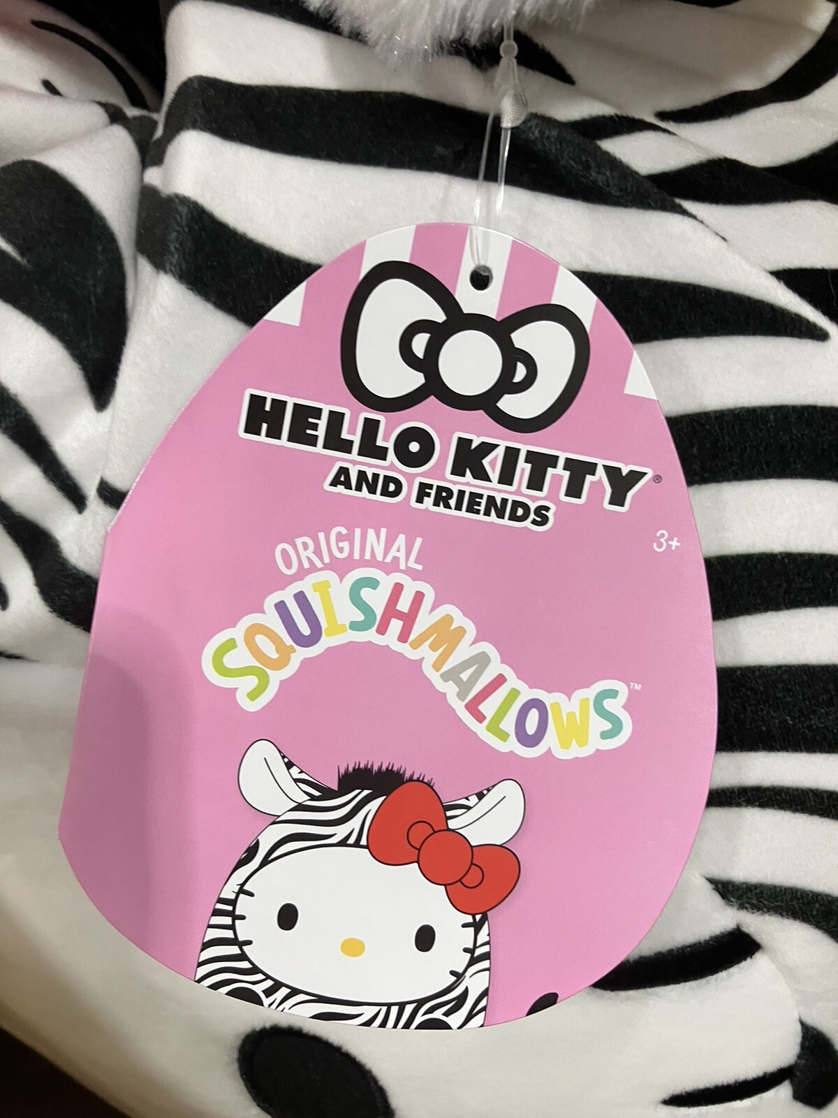 Hello Kitty Zebra Squishmallow Rare-16 inch | eBay