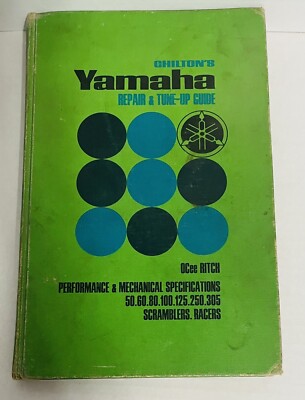 Chilton's Yamaha Repair and Tune-up Guide, OCee Ritch 1967 Hardcover | eBay