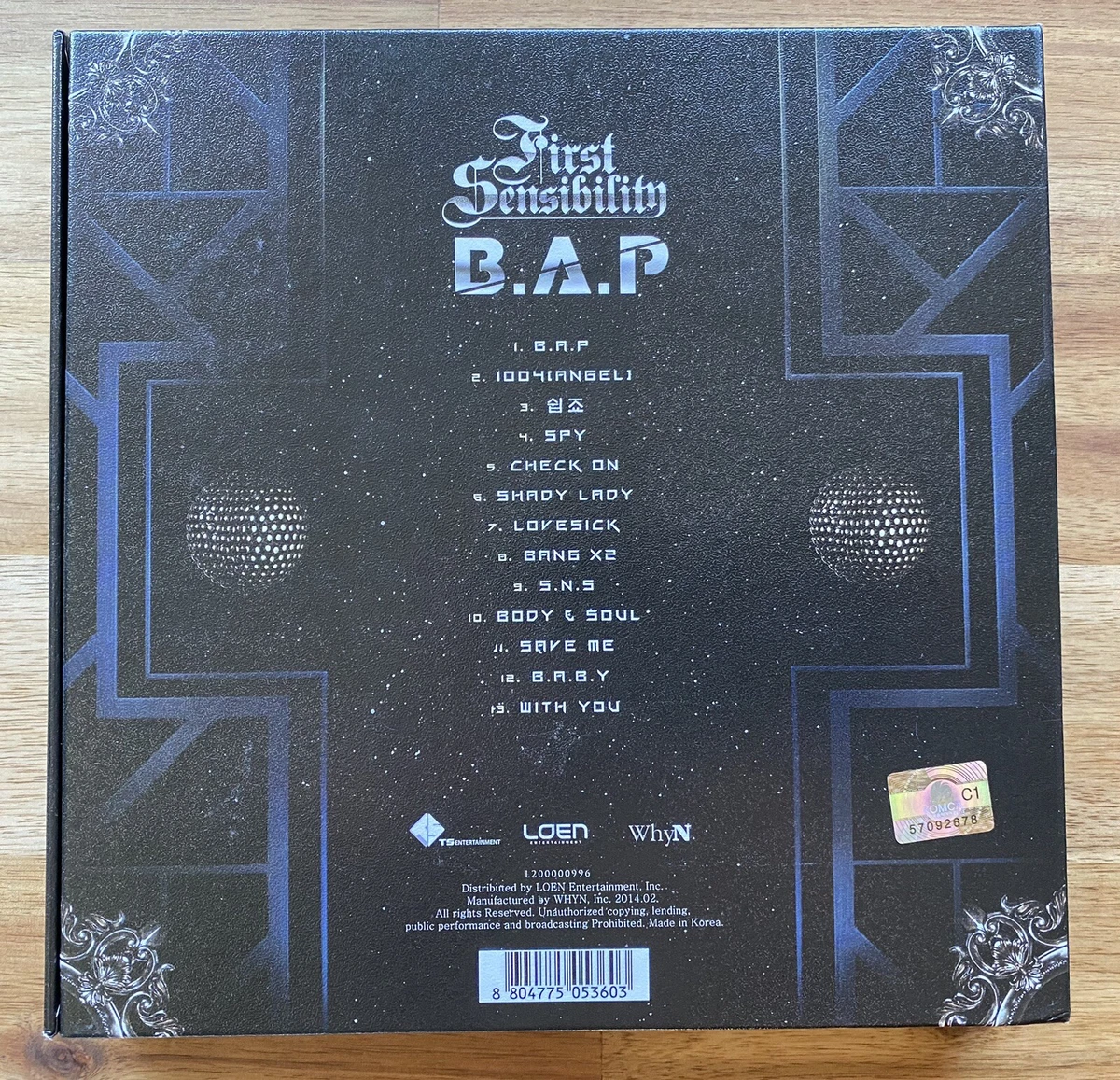 Bap First Sensibility Album Cover