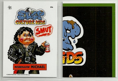 Slop Culture Kids 2 (Magic Marker) GPK "Parody Sticker" #64a MISBEHAVIN ...
