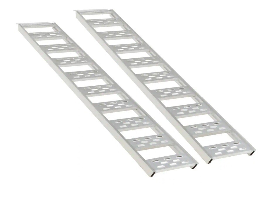 CargoSmart 12 in. W x 78 in. L 1250 lbs. Capacity Aluminum Straight ...