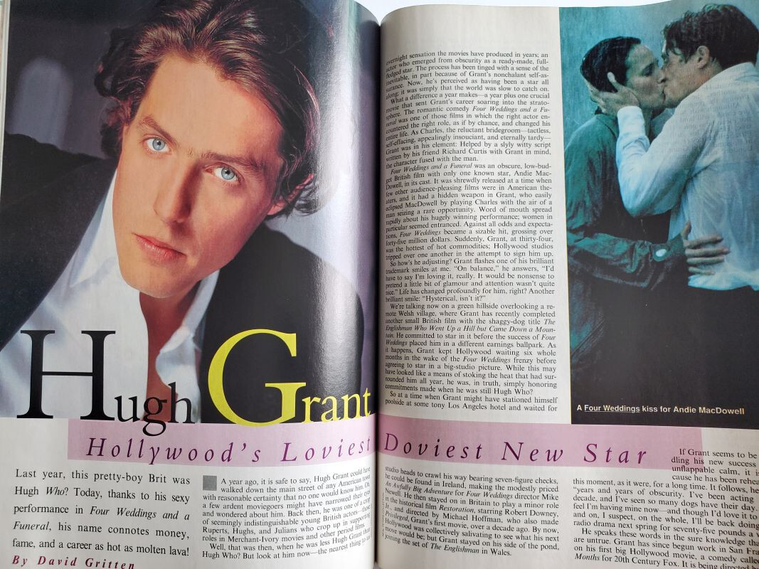 1995 COSMOPOLITAN magazine SHALOM HARLOW Frederique van der Wal ...