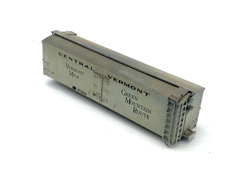 Central Vermont Green Mountain Route Box Car SHELL HO Scale | eBay